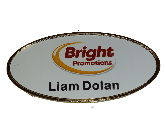 Oval Name Badges - Prime Promotions