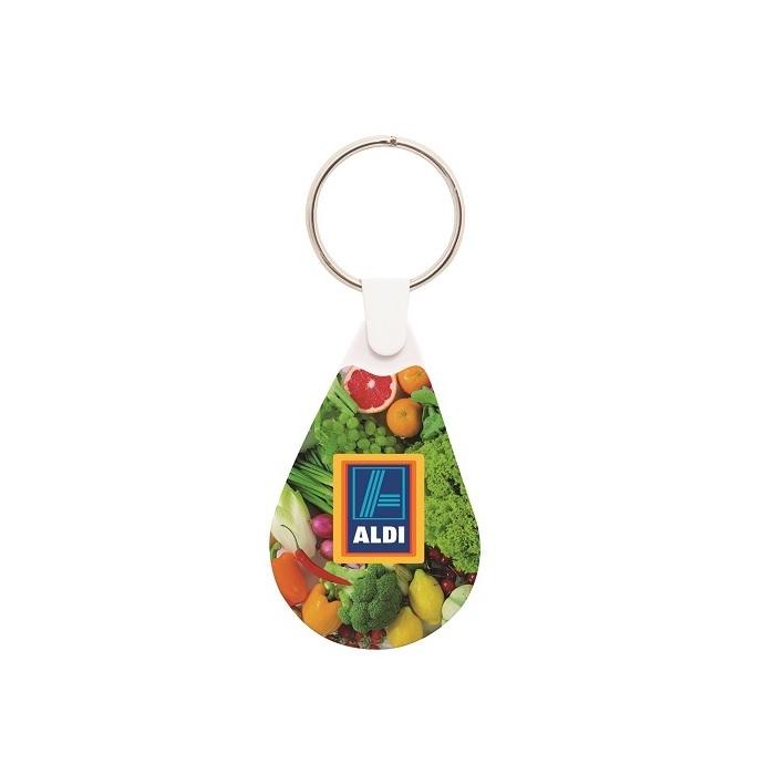 Teardrop Trolley Token Keyring - Prime Promotions
