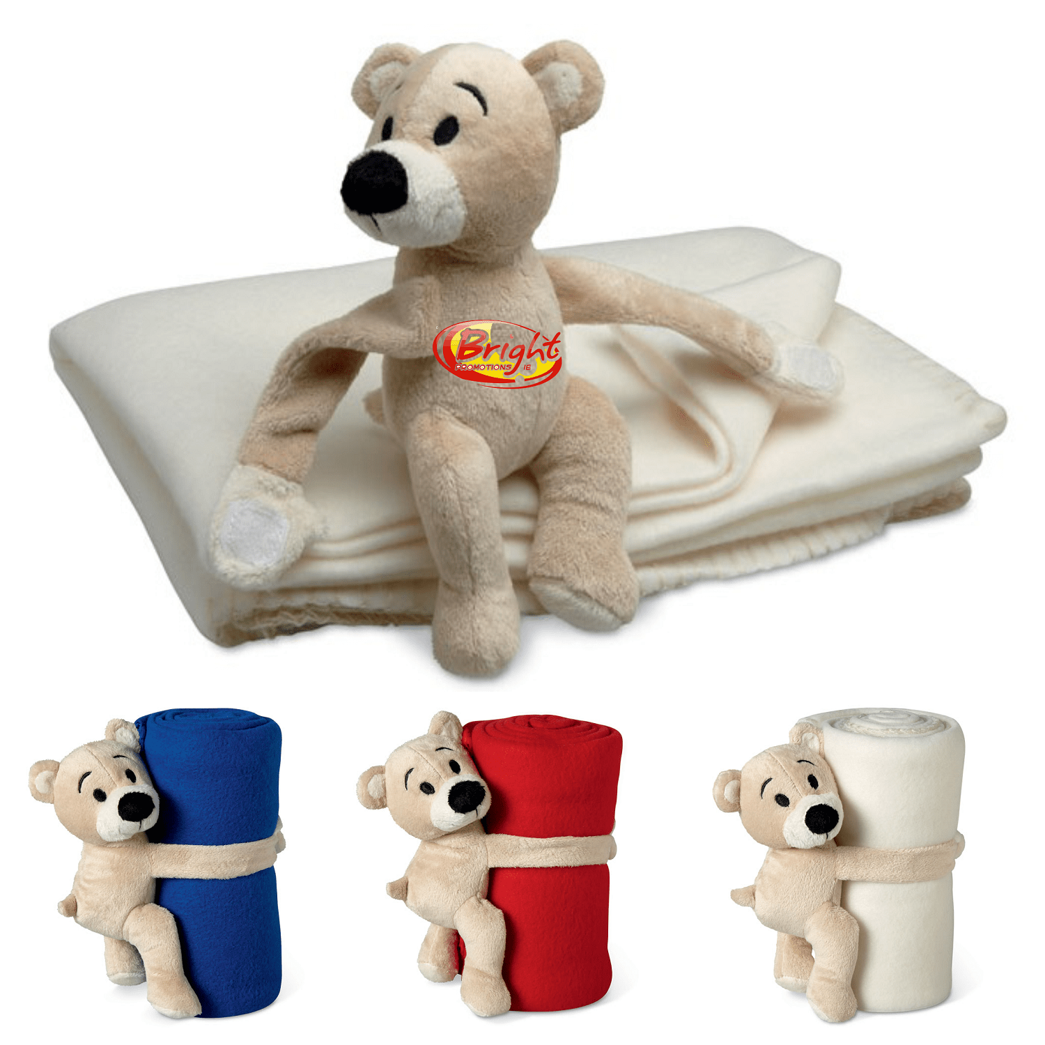 Teddy Bear with Blanket - Prime Promotions